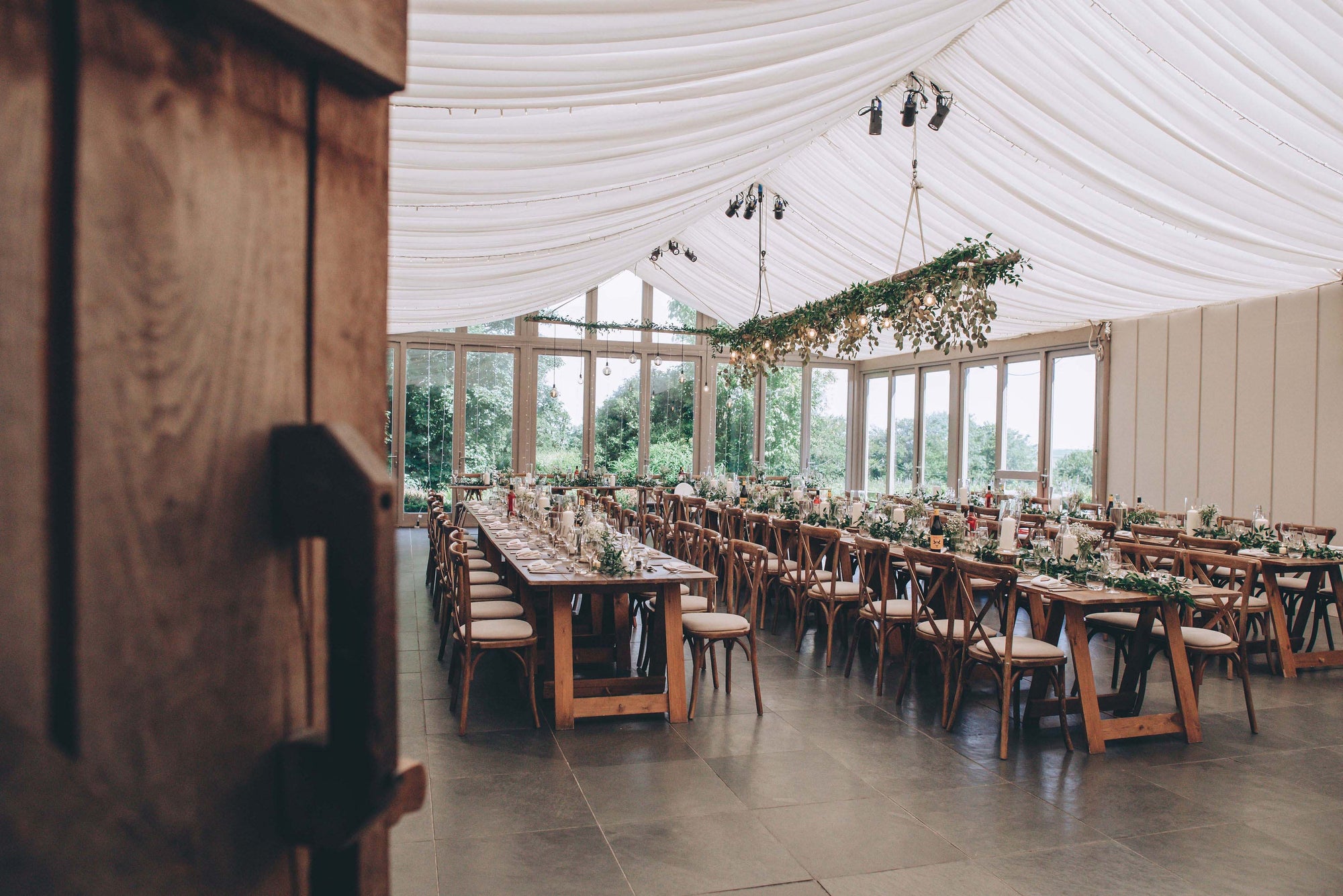 Trevenna Barns for exclusive use weddings & stays in Cornwall.