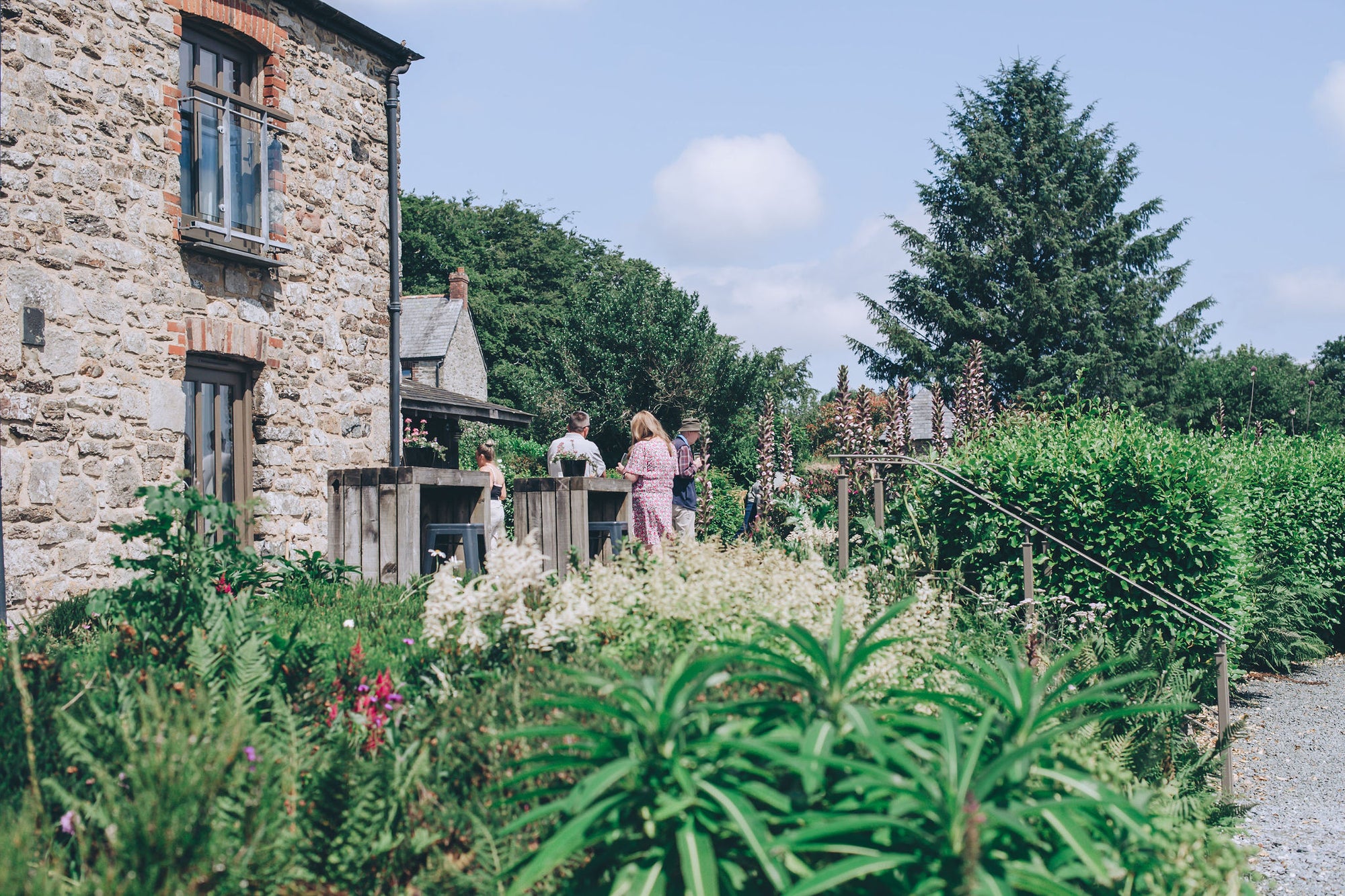 Trevenna Barns for exclusive use weddings & stays in Cornwall.